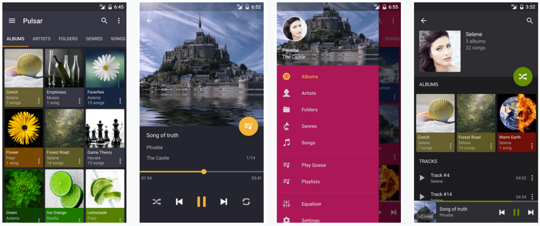 Pulsar Music Player: Ένας full featured music player για το Android ...