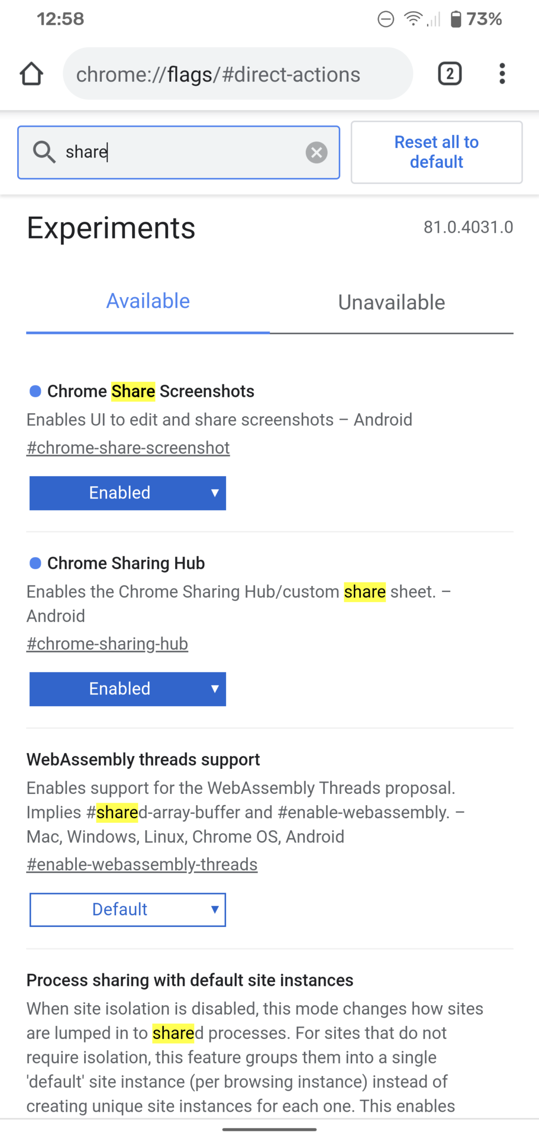 Το νέο share μενού του Chrome στο Android - Techmaniacs