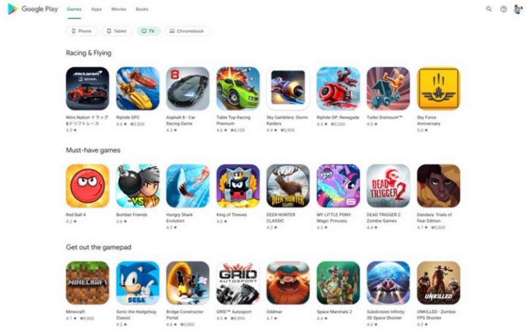 Αυτό είναι το νέο design του Google Play Store website σε όλο του το ...
