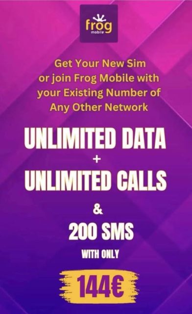 Frog Mobile: Απεριόριστα Data & Ομιλία για 1 χρόνο με 144€ Techmaniacs